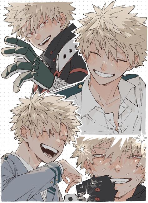 Discover 29 Bakugos Smile≧ ≦ And Bakugo Katsuki Fanart Cute Ideas On