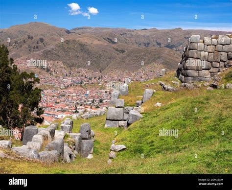 Sacsayhuaman Peru 15 May 2018 The Ancient Inca Ruins At Sacsayhuaman