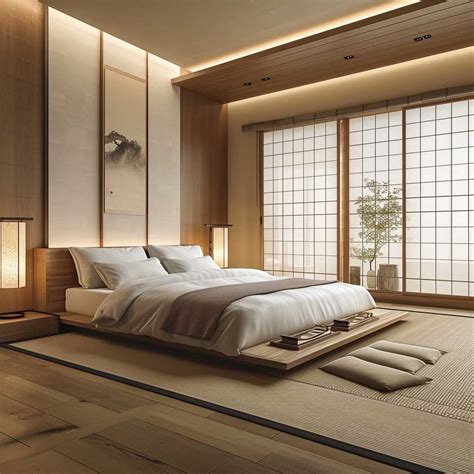 Japanese Bedroom Interior