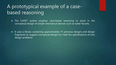 Case Based Reasoning Pptx