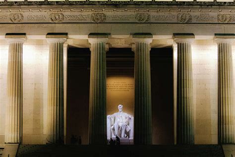 Lincoln Memorial Statue Close Up
