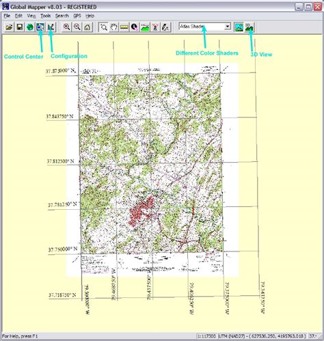 Getting Started With Globalmapper