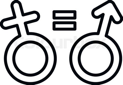 Social Core Values Icon Outline Vector Value Purpose Trust Colourbox
