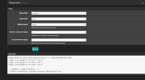 Ipv Configured But Unable To Ping Internet Netgate Forum