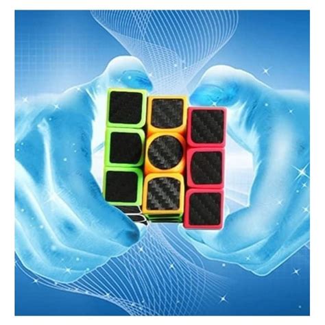 Cub Rubic 3x3x3 Moyu Meilong Fibra De Carbon Multicolor Emag Ro