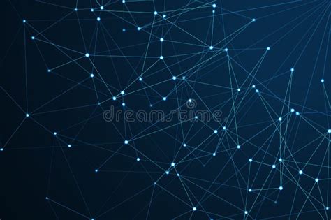 Abstract Polygonal Space Stock Vector Illustration Of Dark 134211223