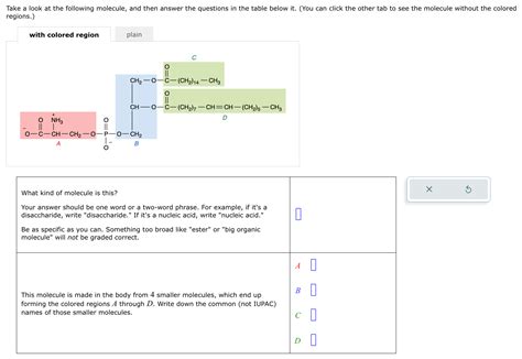 Classify Each Molecule Write The Common Not IUPAC Chegg Com