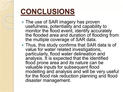 Flood Risk Mapping Using Gis And Remote Sensing And Sar Pptx