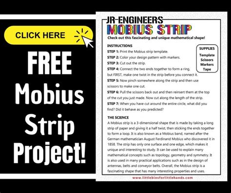How To Make A Mobius Strip Little Bins For Little Hands