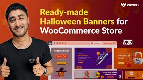 Ready Made Halloween Banners For Woocommerce Stores Youtube