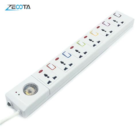 Original Power Strip Surge Protector 6 Way Ac Universal Outlets