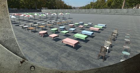 Gastronomic Tables Chairs And Parasols Hq 3d Furniture Unity Asset Store Gastronomic Tables Chairs And Parasols Hq 3d Furniture Unity Asset Store