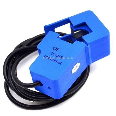 Capteur De Courant 30a 50a 100a Transformateur De Courant Non Invasif à Noyau Fendu