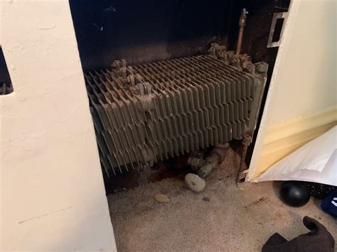 Leaking Convector Heating Help The Wall