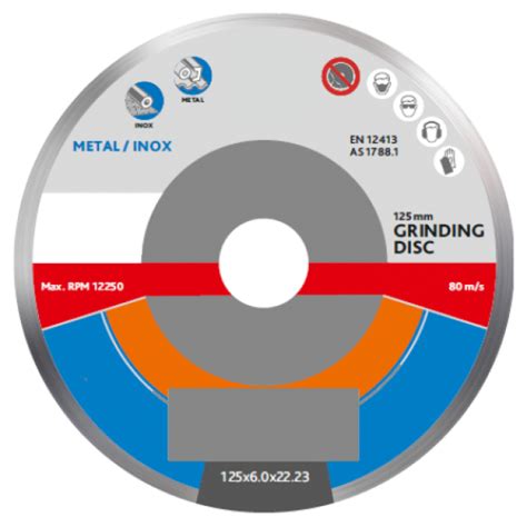 Grinding Disc 6mm Fixate Fasteners