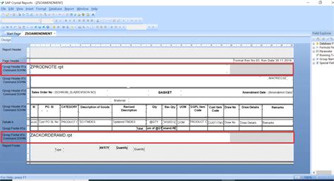 how to include portrait and landscape sub reports in single report in
