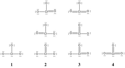 Clo3 Resonance Structures
