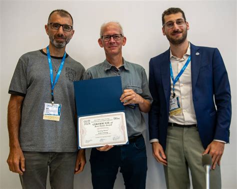 Prof Koning Receives Best Demo Award At Ieee Gem 2024 News