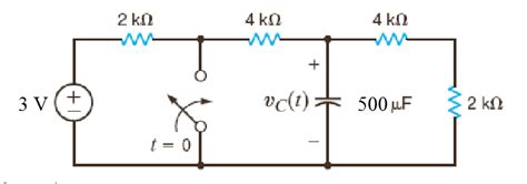 Solved Use The Differential Equation Approach To Find Vc T