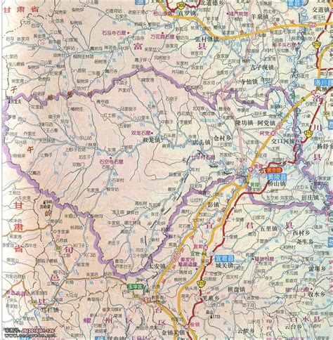 延安市黄陵县地图 陕西地图 初高中地理网