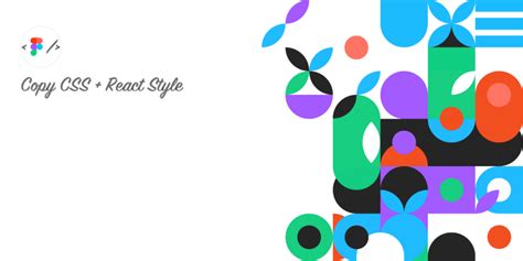 free copy css react style figma plugin figma elements