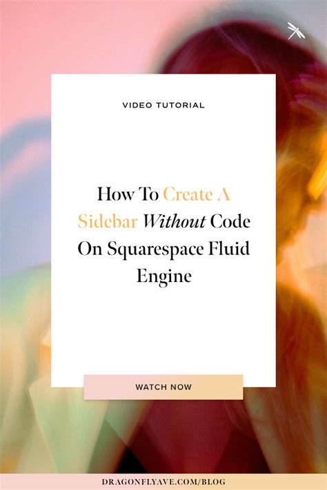 How To Create A Blog Sidebar Without Code On Squarespace Fluid Engine