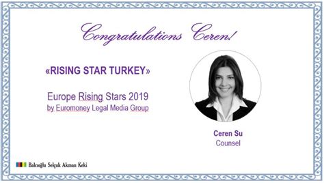 Ceren Su On Linkedin It Is An Honour To Have Been Recognized As A