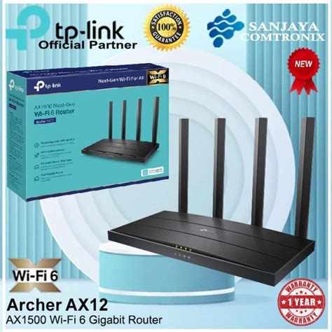 Promo Archer Ax Ax Wifi Gigabit Router Diskon Di Seller Sentramoco Store Cengkareng
