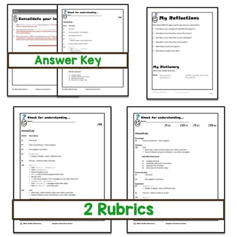 Using Mouse Input In Python Curses Editable Resource Package By Computer Corner
