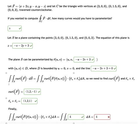 Solved Let Vec F X 2z Y X Y Z And Let C Be The Chegg Com