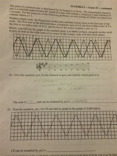 32 Give The Equation P T For The Function In Grey Chegg Com