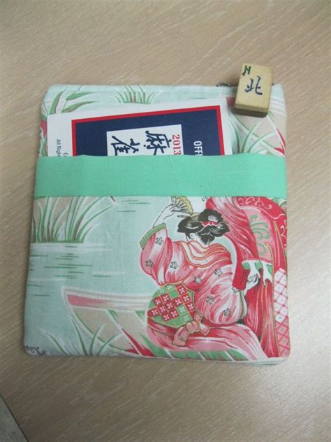 Beautiful Paisley Design Mah Jongg Bag Purse