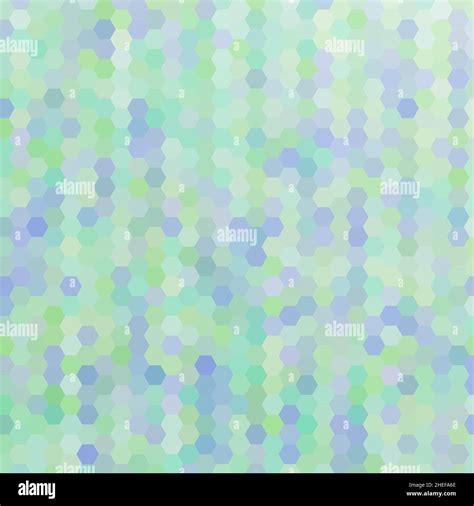 Shape Of Hexagon Abstract Background Pattern Style Of Mosaic Or Tile Vector Illustration