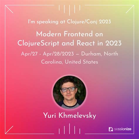 Yuri Khmelevsky 🇺🇦 On Linkedin Clojure React Frontend