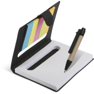 SET OF RECYCLED CARDBOARD NOTEPAD S26479 Silicon Promotional Products
