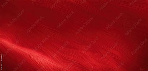 Red Background With Flowing Lines Series Of Curved Undulating Lines Flowing Organic Pattern