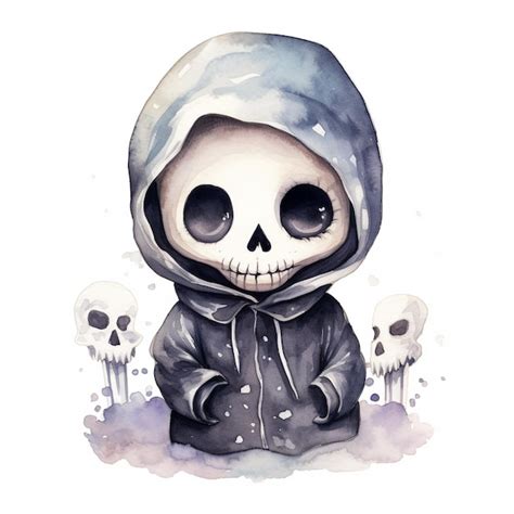 Premium Photo Cute Halloween Skeleton