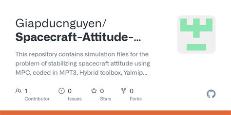 Github Giapducnguyenspacecraft Attitude Control With Mpc This