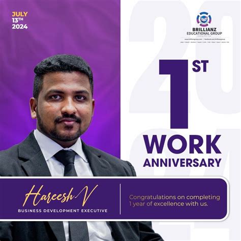 Hareesh V On Linkedin One Year Ago I Embarked On An Incredible Journey At Brillianz Education