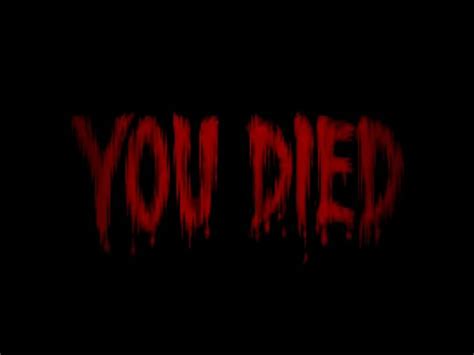 Resident Evil 2 You Died Screen By Fredrick03 On Deviantart