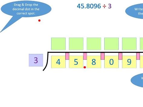 Interactive Short Division Algorithm Teaching Resources