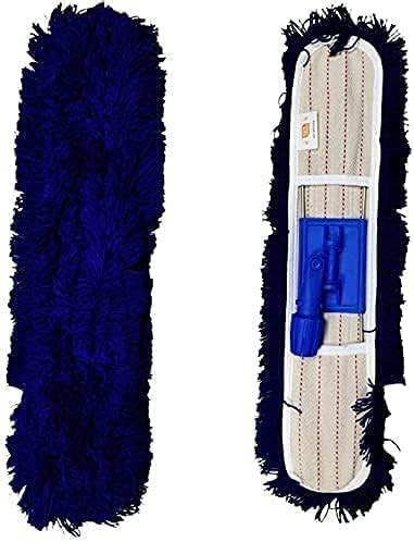 Ecomop Washable Acrylic Dust Mop Head Replacement Sleeve Only 100cm