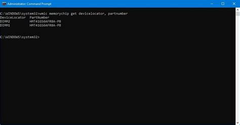 How To Get Full Pc Memory Specs Speed Size Type Part Number Form Factor On Windows 10
