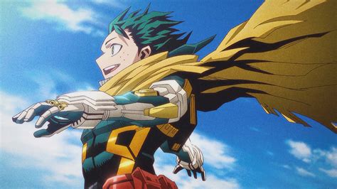 My Hero Academia Finale Shows Off New Footage Of Dekus Pro Hero Suit