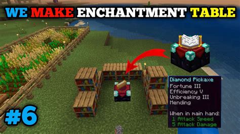 Minecraft Minecraft Make Enchantment Table 6 Longvideo Minecraft YouTube
