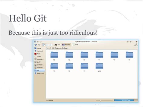 Basicsof C Make And Git For A Hello Qt Application Ppt
