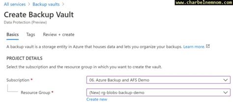 Protecting Azure Blobs Using Azure Backup Charbel Nemnom Mvp Mct