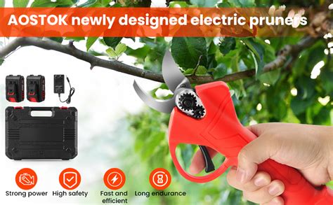 Electric Pruning Shears Professional Cordless Electric Pruning Battery Powered Tree Branch