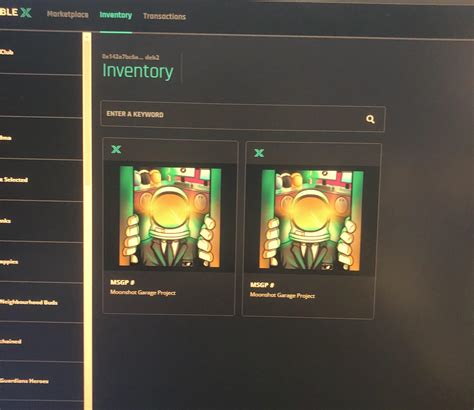 Guys A Brand New Imx Nft Called R Moonshotgarageproject Just