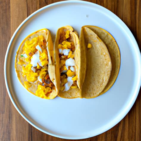Egg Filled Tacos Recipe Omelette Recipes